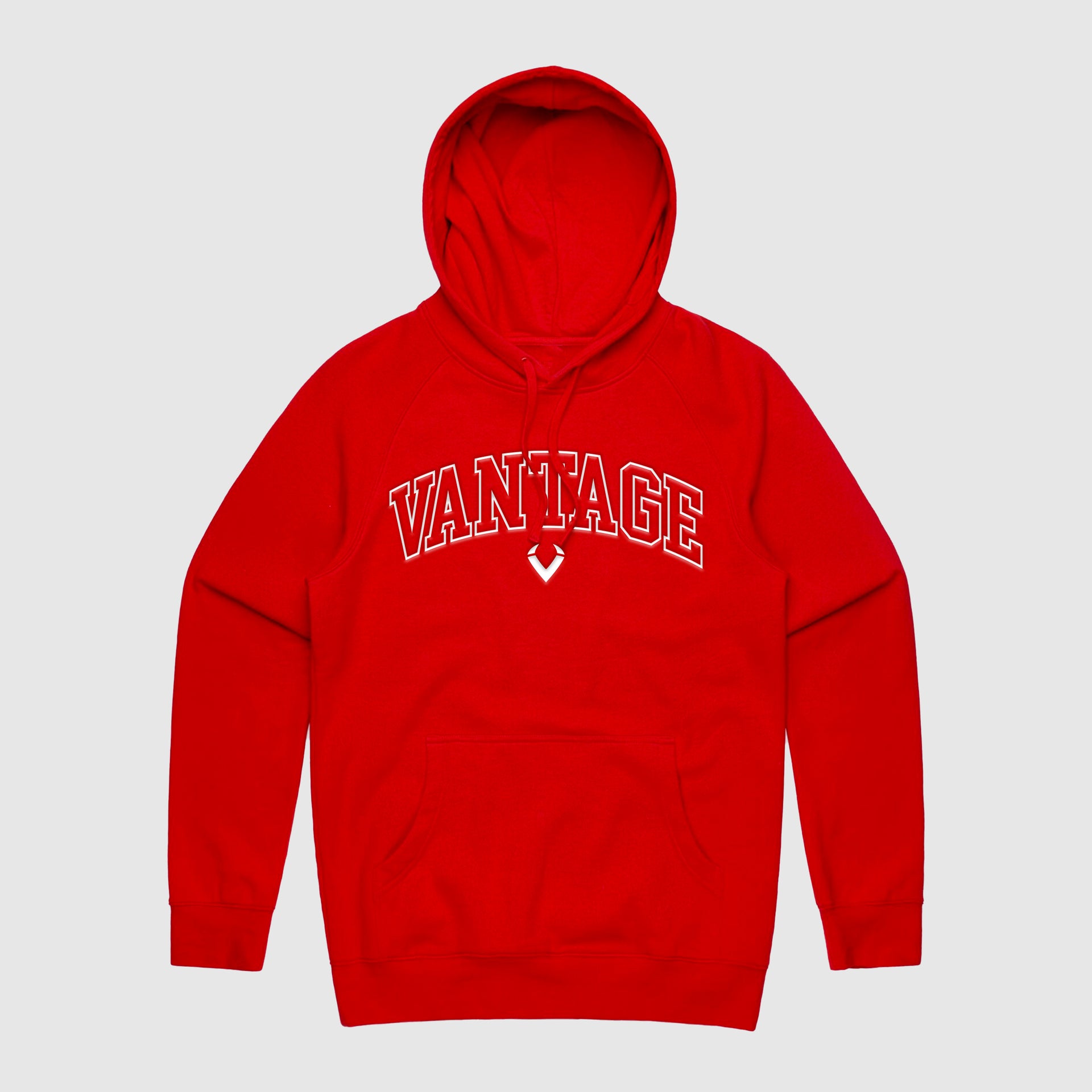 Vantage Legacy Hoodie - Red – Vantage Wrestling